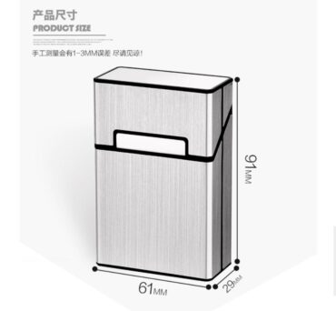 Cigarette Case Kotak Rokok Magnetic | Javan Cigars - Best Quality ...