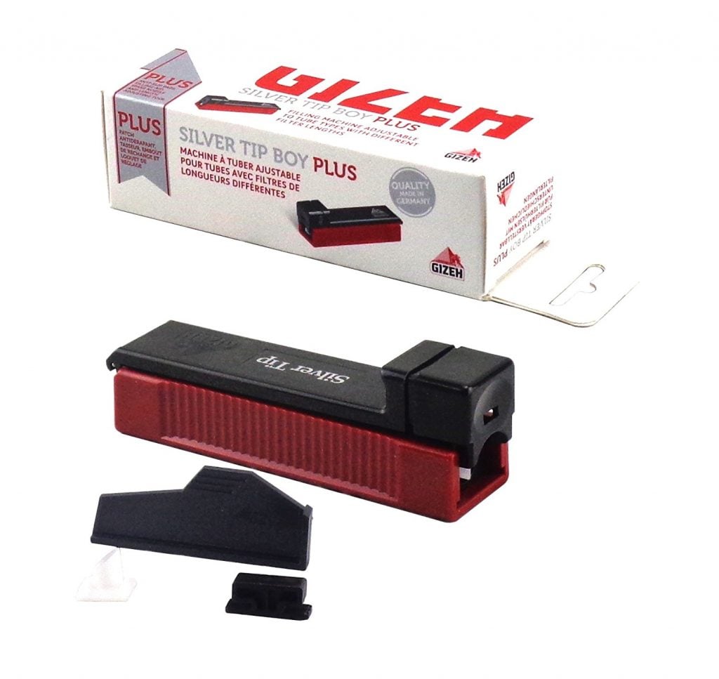 Filter Tube Injector GIZEH Silver Tip BOY - Cigarette Filling Machine ...
